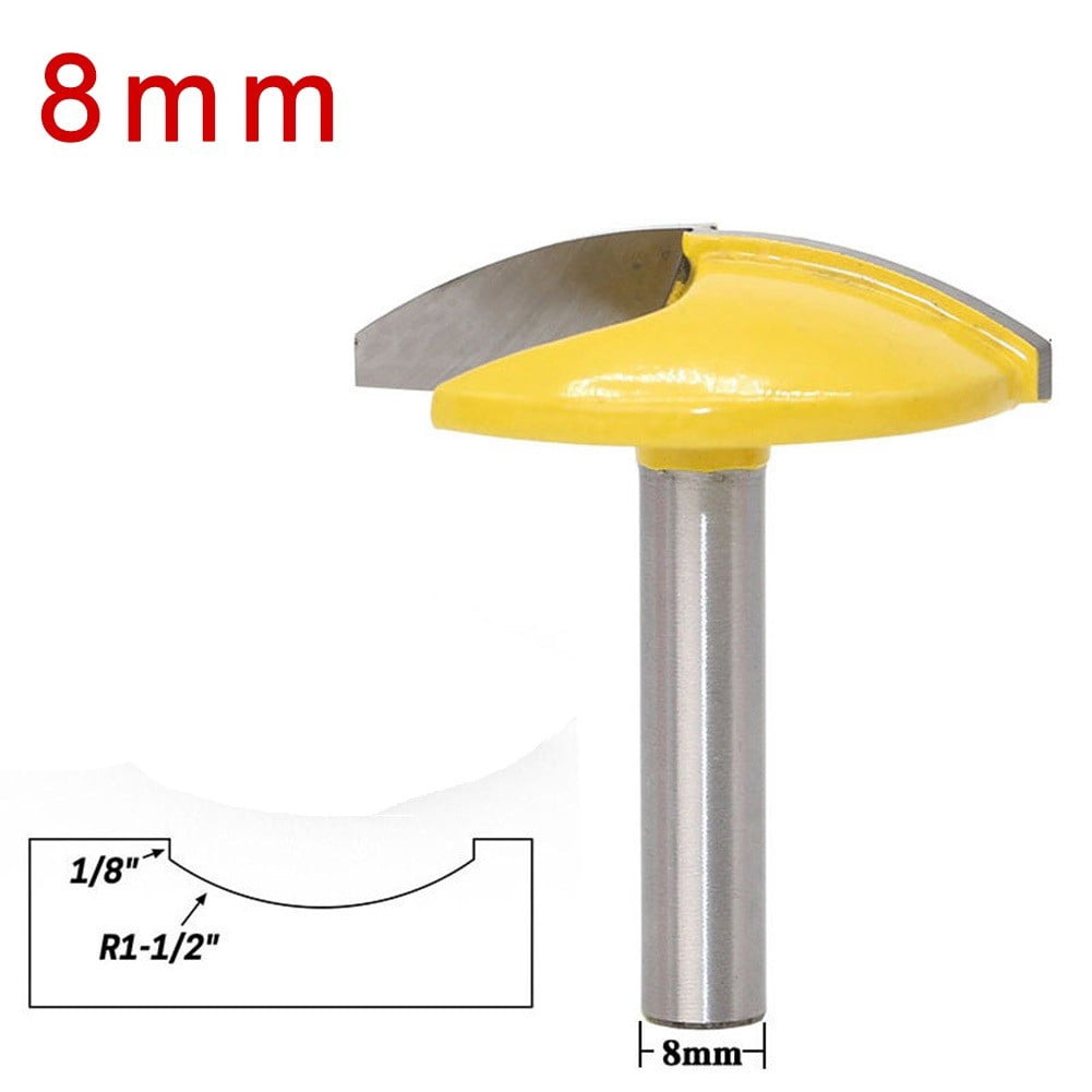 8mm Shank Small Bowl Router Bit Trimming Machine Milling Cutter ...
