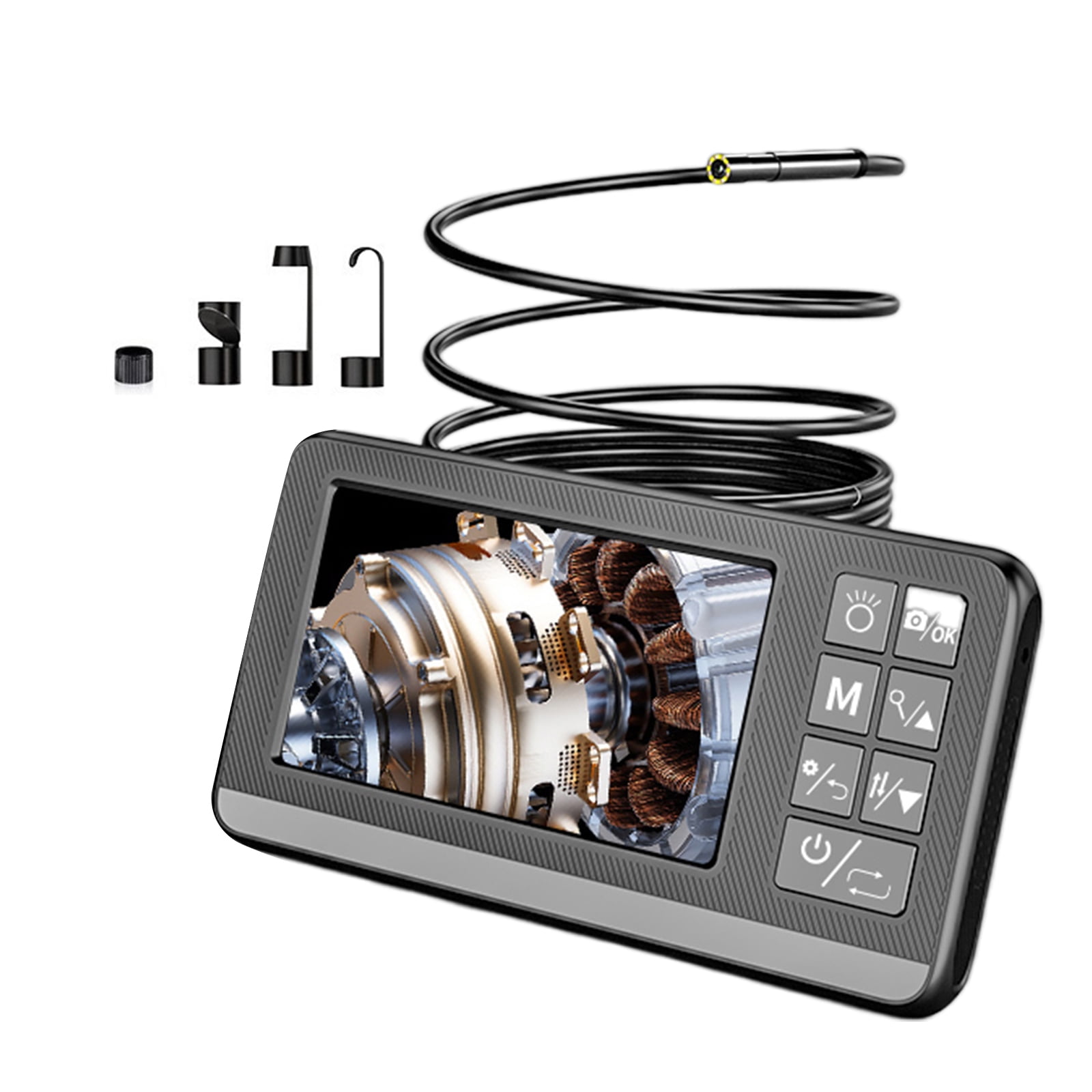 8mm Single Lens Industrial Endoscope 1080P High Definition Digital ...