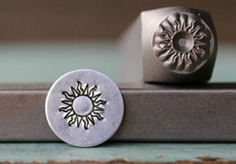 8mm Sun Metal Punch Design Jewelry Stamp - Walmart.com