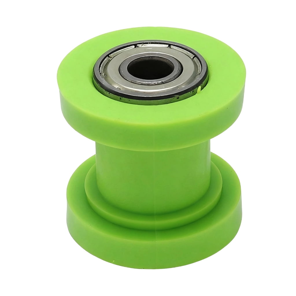 8mm White Off-Road Motorcycle Chain Guide Wheel Anti-Slip Tensioner ...