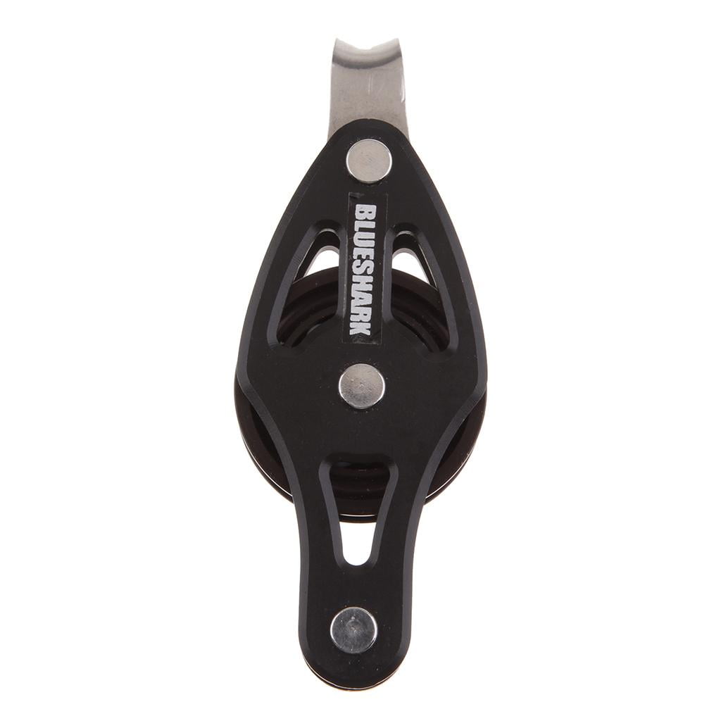 8mm Wire Rope Single Pulley Fiddle Blocks, Anchor Rigging Lifting Wheel ...