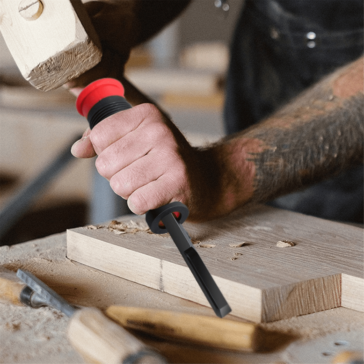 8mm Woodworking Right Angle Chisel Knockable Angle Chisel Slotting ...