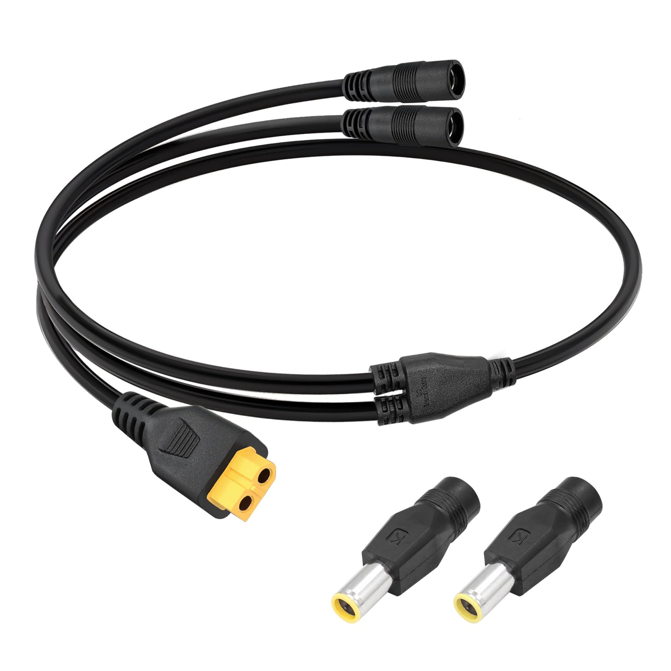 8mm Y Branch Adapter Cable for Solar Panels with XT60 and DC Converter ...