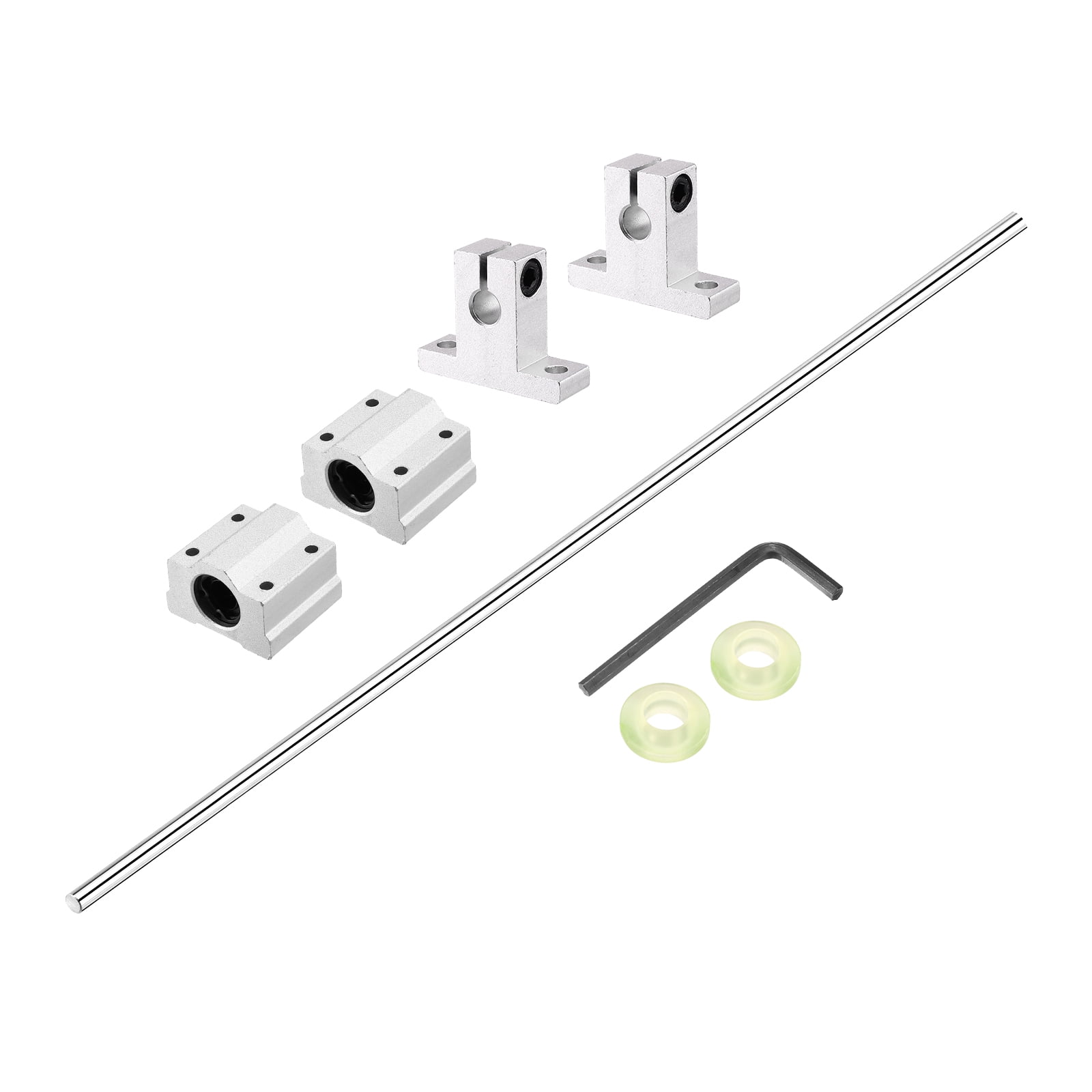 8mm x 350mm Linear Motion Rod Shaft Set, Linear Guide Rails for 3D ...