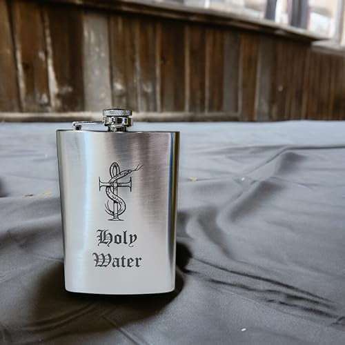 8oz Holy Water Flask - Walmart.com