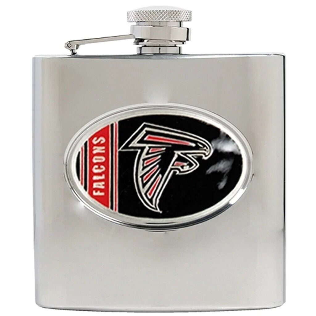8oz Stainless Steel Flask with Filling Funnel NFL - Walmart.com