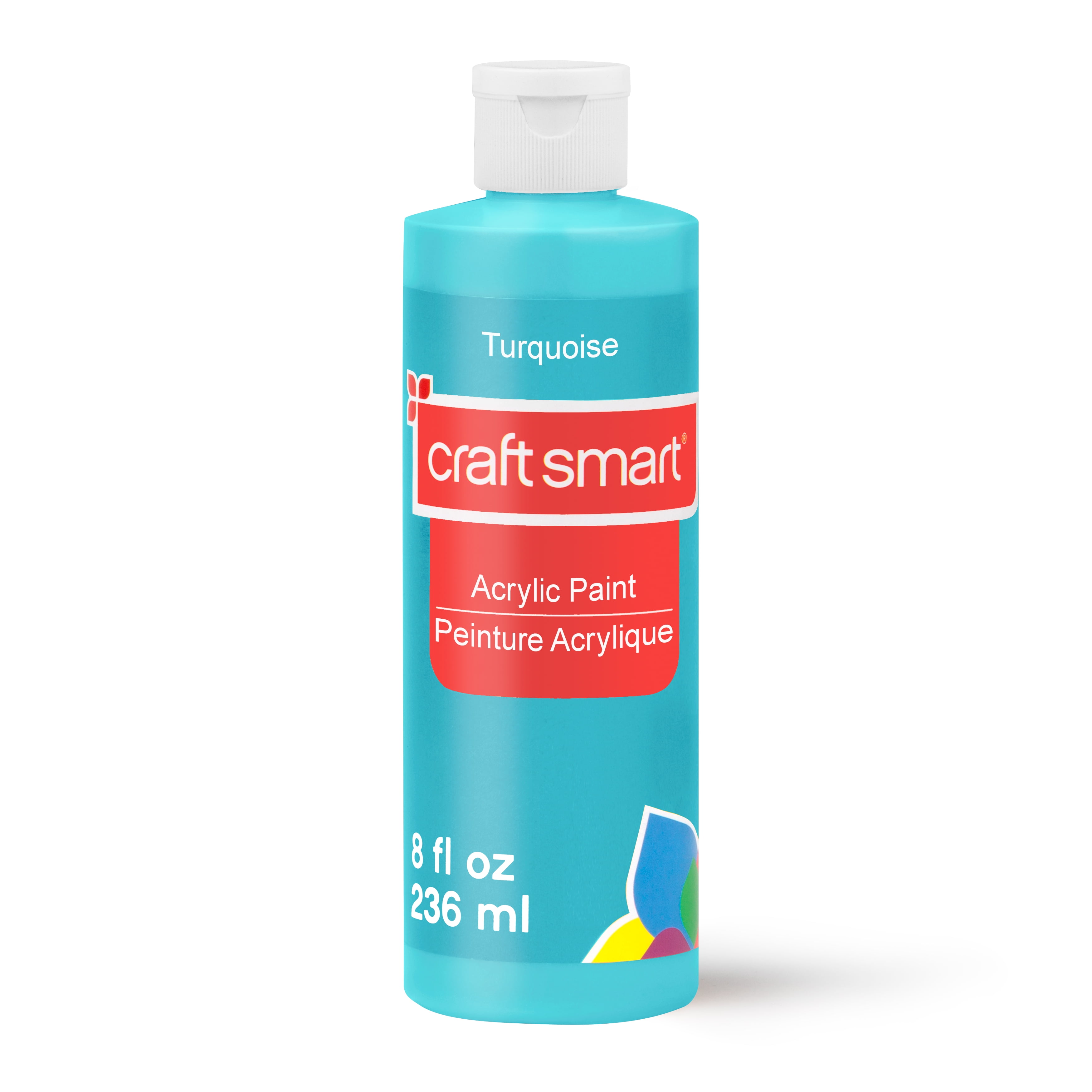 8oz. Turquoise Acrylic Paint by Craft Smart - Non-Toxic Paint for ...