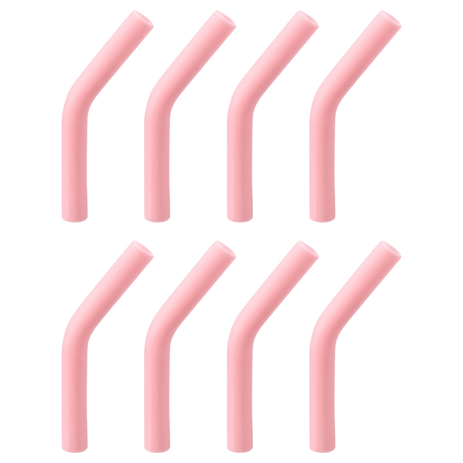 8pack Silicone Straw Tips, Silicone Straw Elbows Tip Fit for 8mm/0.31 ...