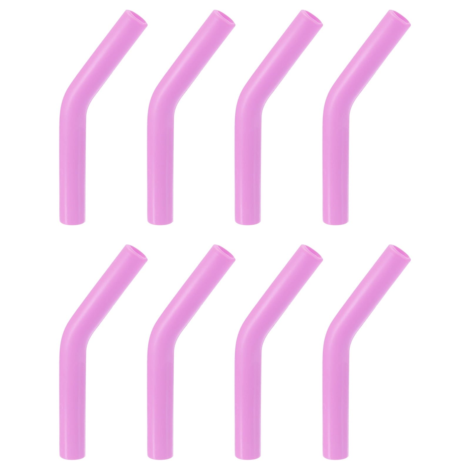 8pack Silicone Straw Tips, Silicone Straw Elbows Tip Fit for 8mm/0.31 ...
