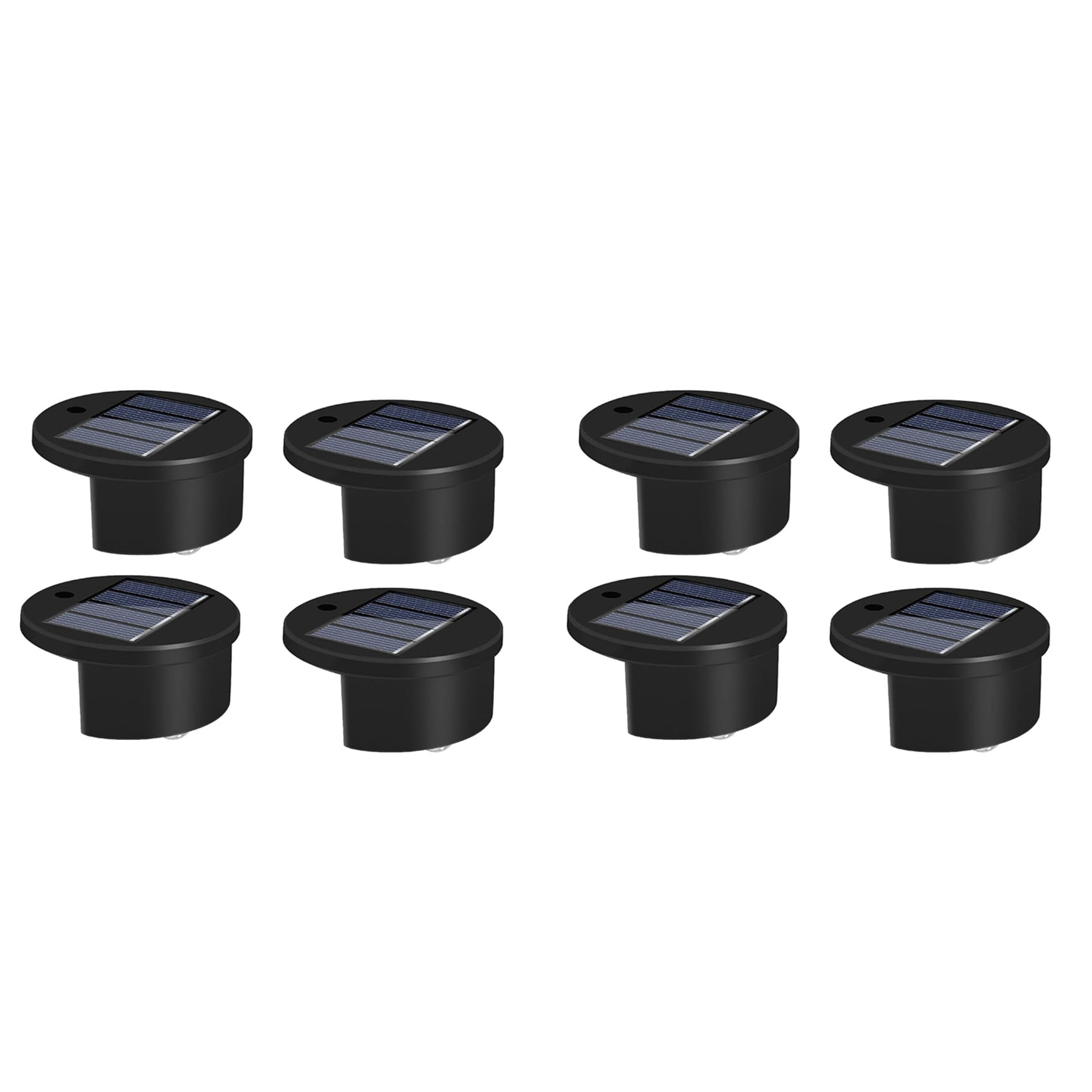 8pack Solar Powered Swimming Pool Edge Lights for Inground Pools, Above ...