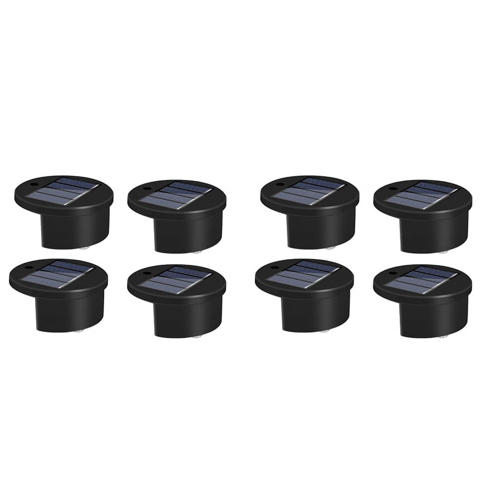 8pack Solar Powered Swimming Pool Edge Lights for Inground Pools, Above ...