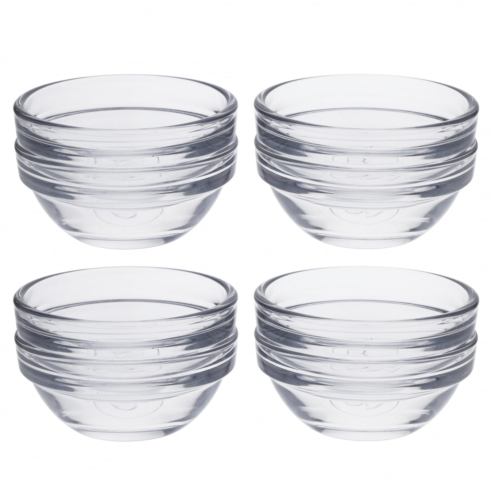 8pc Beille Glass Pinch Bowl Ramekin Set Cooking Baking Supplies Kitchen ...
