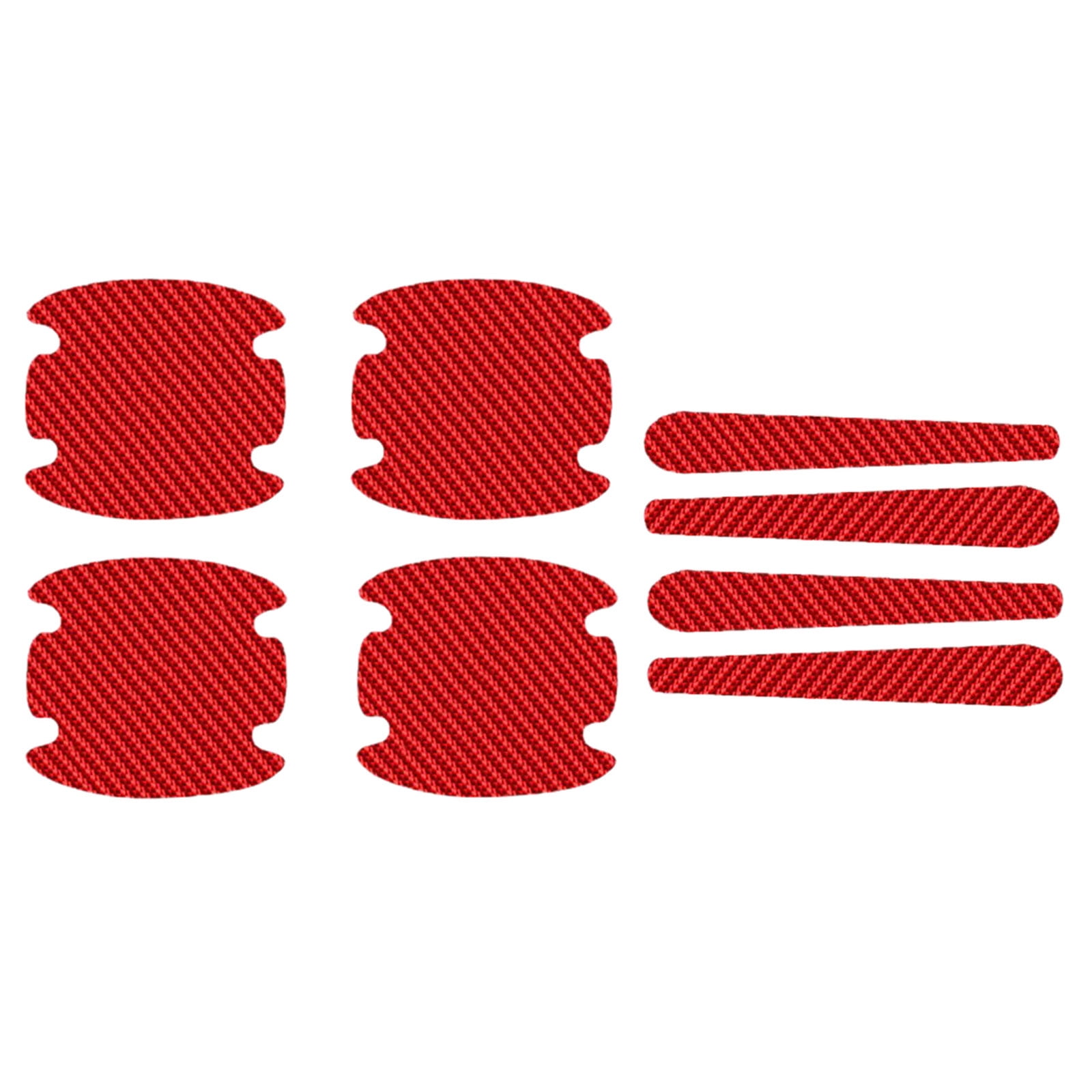 8pc Car Door Handle Cup Scratch Protectors Handle Paint Cover Guard Pad ...