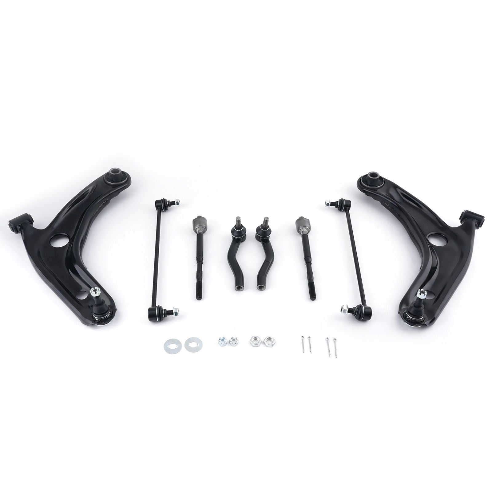 8pc Front Suspension Steering Kit for Toyota Yaris 2007-2013, Lower ...
