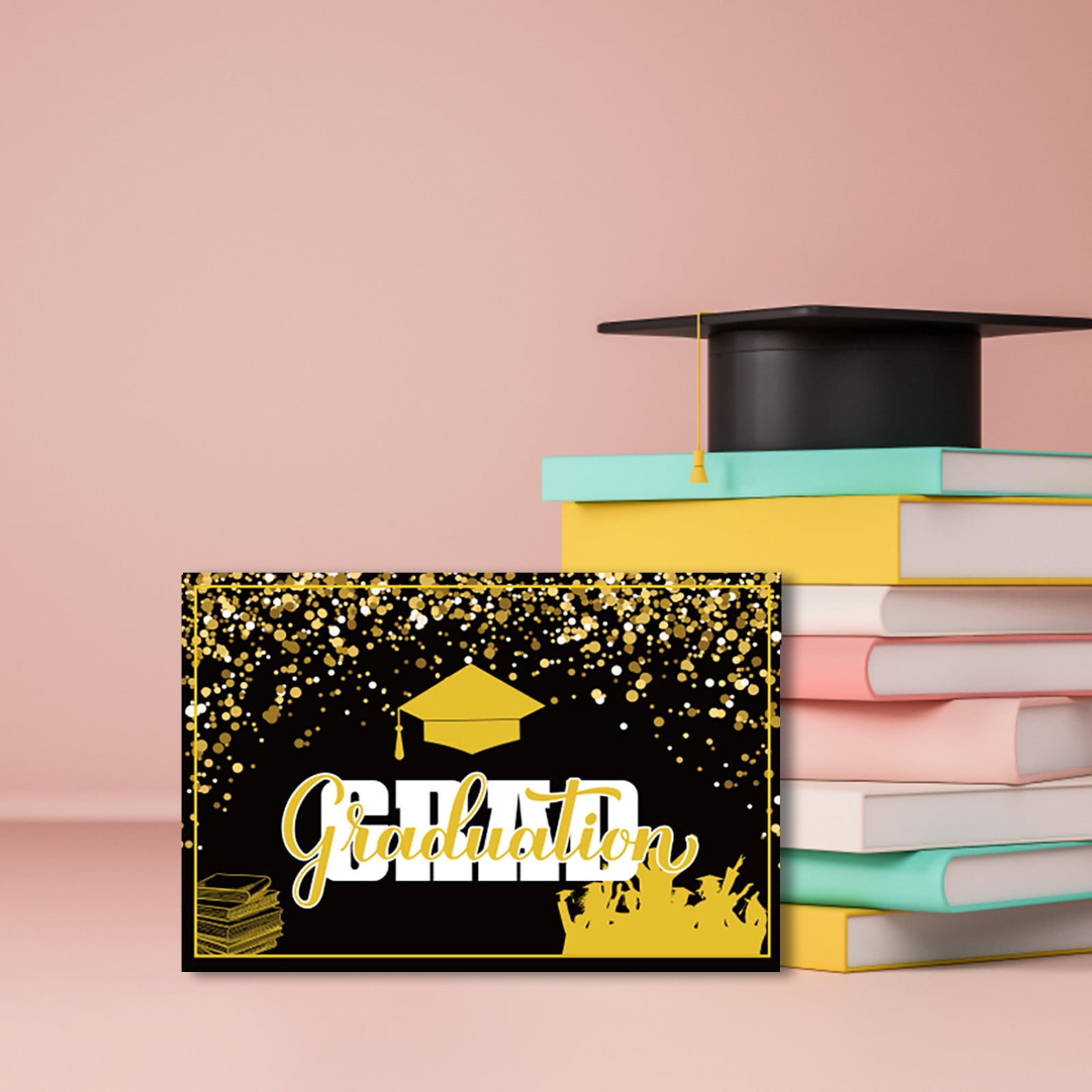 8pc Graduation Season Handwritten Blessing Card, 3D Pop Up Box Congratulations Card for ...