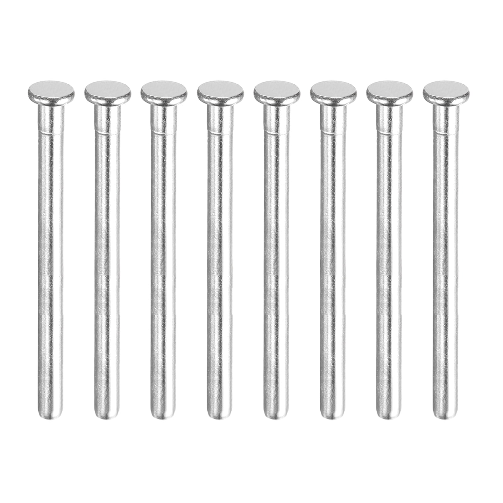 8pcs 3 Inch Door Hinge Pins, Removable Brushed Door Hinge for Wood ...
