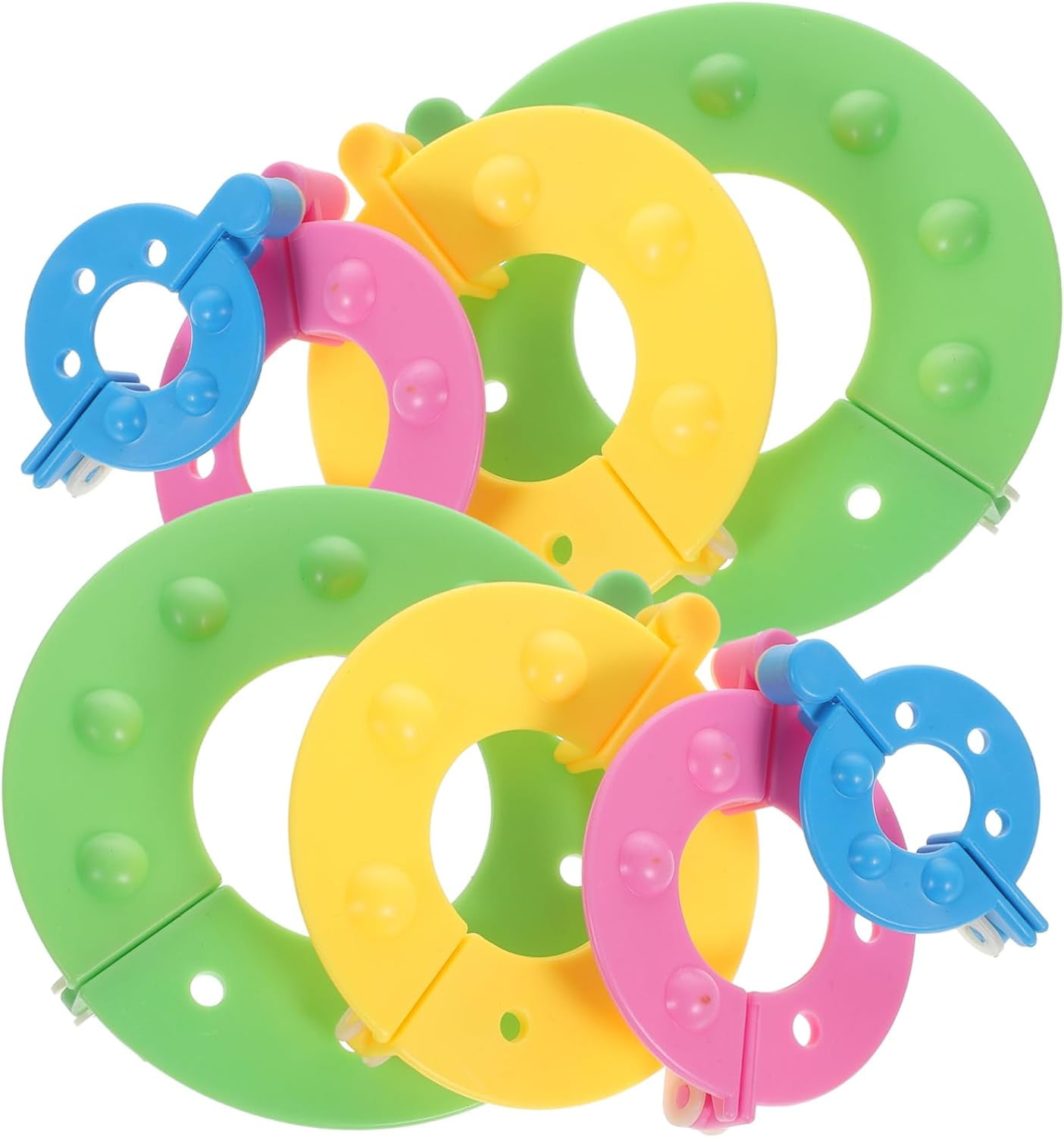 8pcs 4 Fluff Ball Needle DIY Pompom Maker Twisting Tool Tassel Maker ...