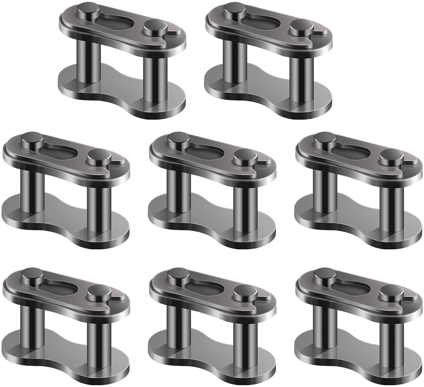 8pcs 420 Chain Master Link Heavy Duty for 50cc 70cc 90cc 110cc 125cc ...