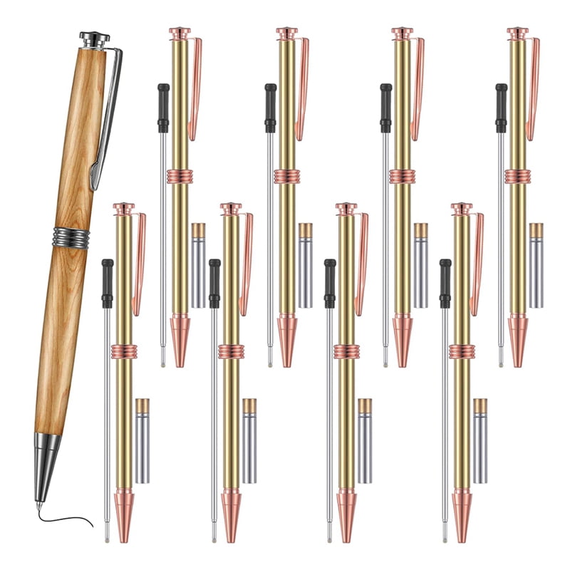 8pcs 7mm Trimline Twist Pen Slimline Twist Pen Kit with Replacement ...