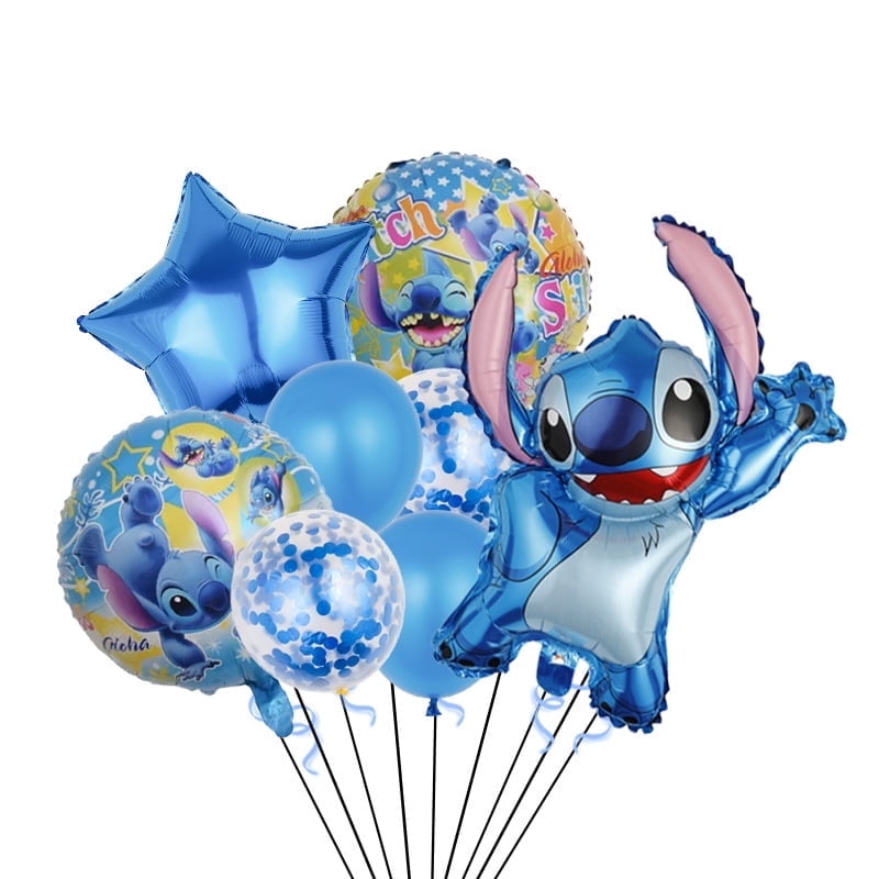 8pcs Stitch reproduction -themed balloons Crafted from non-toxic ...