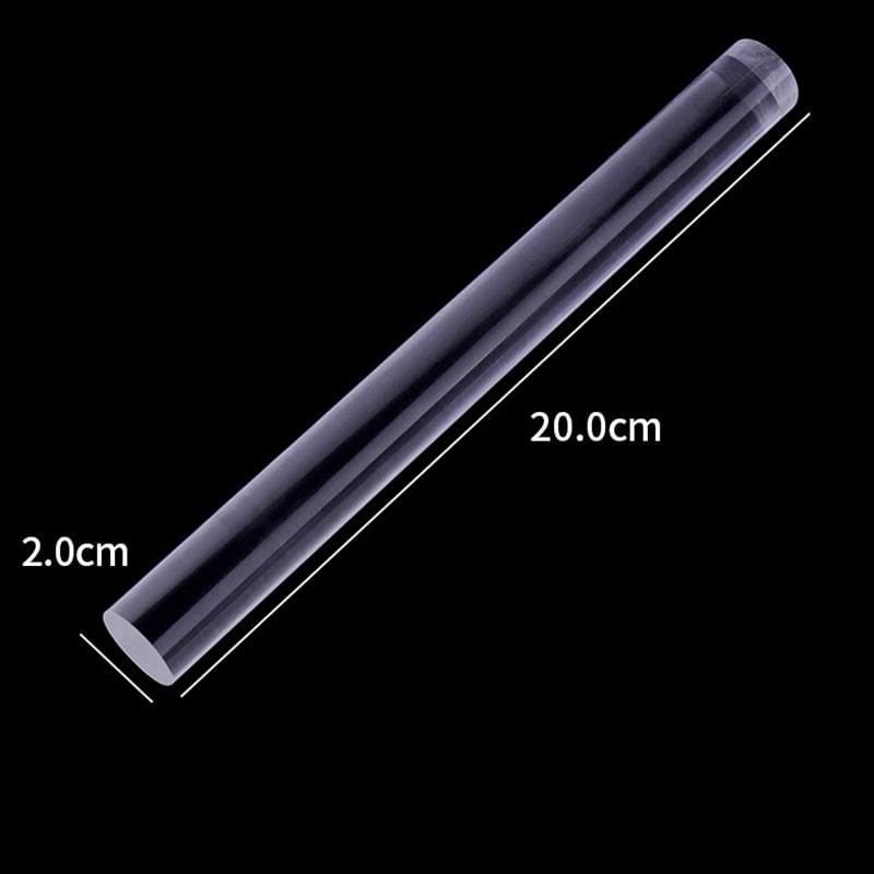 8pcs Acrylic Rolling Pins Clay Craft Tools Clear 200x20mm - Walmart.com