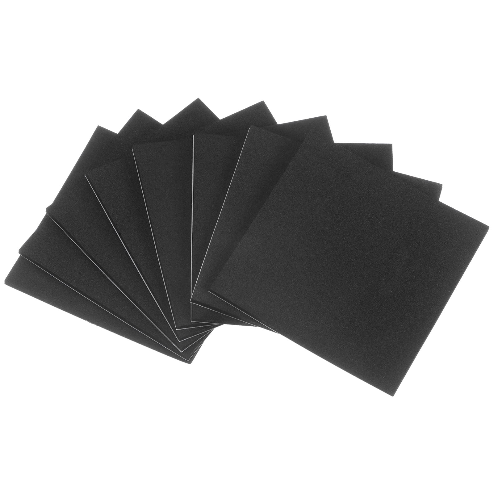 8pcs Adhesive Rubber Padding Sheets 1/8" Thick x 4" Long Square ...