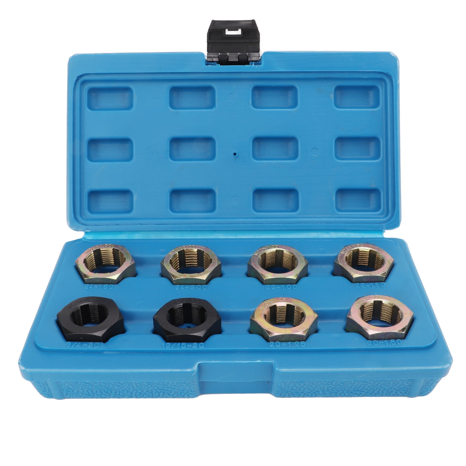 8pcs Axle Spindle Rethreading Tool Set Carbon Steel Portable for ...