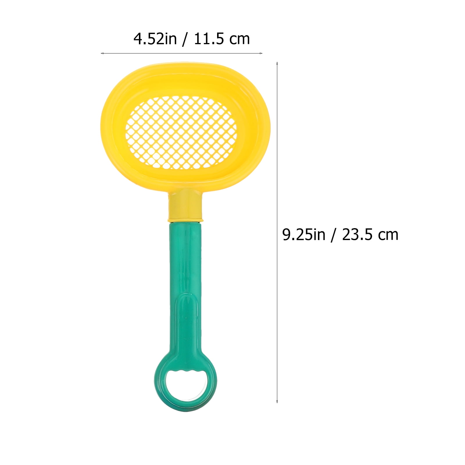 8pcs Beach Sand Sifter Shovels Plastic Sieves with Long Handle Kids ...