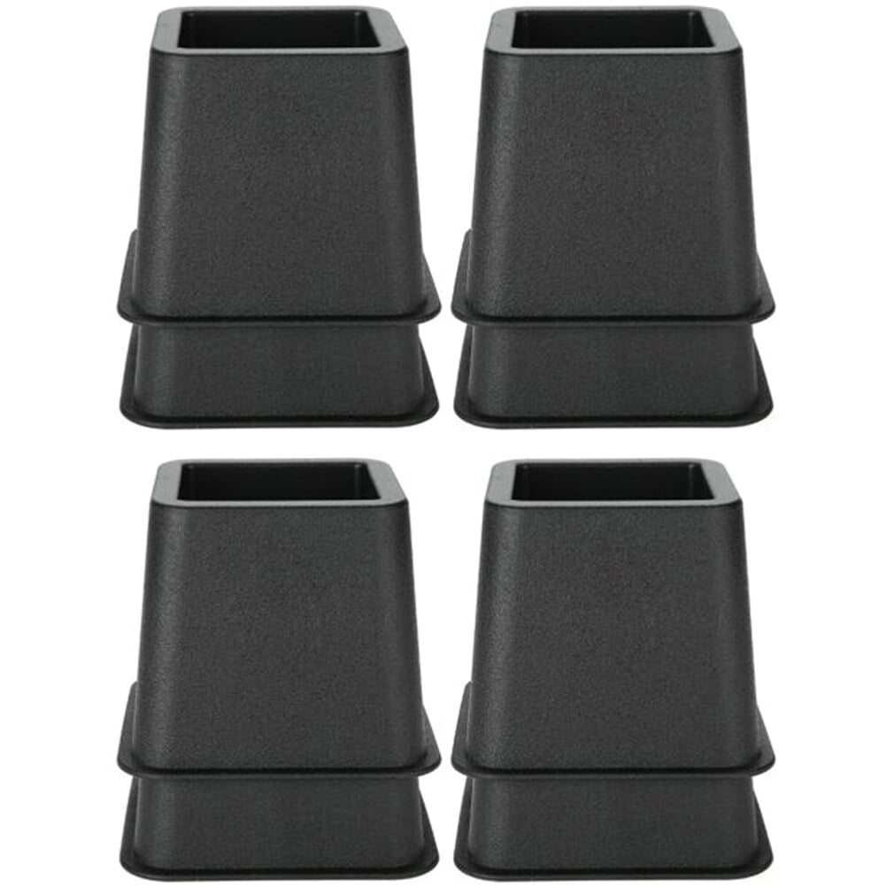 8pcs Bedding Furniture Bed Risers Stackable Square Risers for Sofa ...