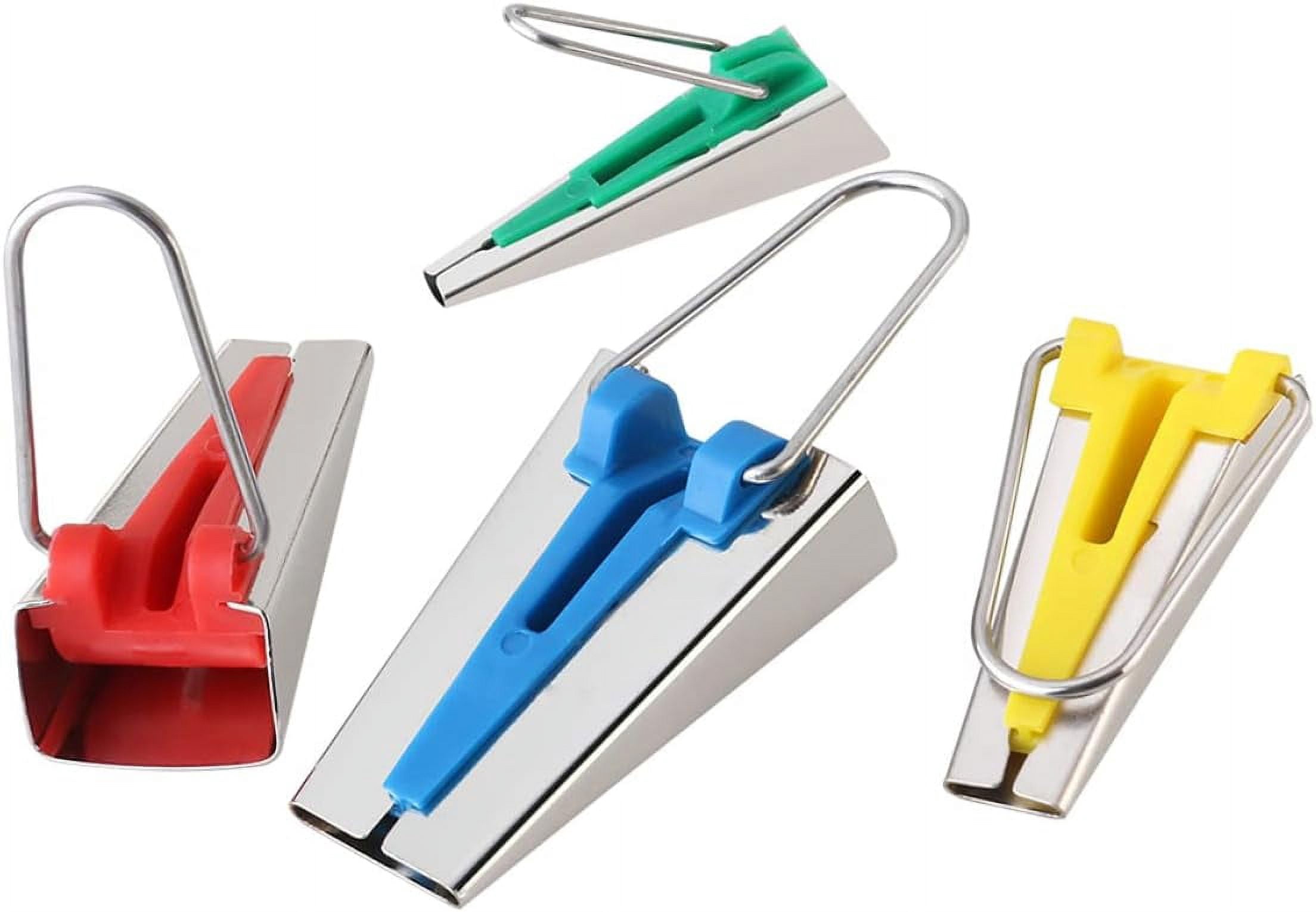 8pcs Binder Clips Model Boat Fabric Bias Sewing Bias Tape Maker Tape ...