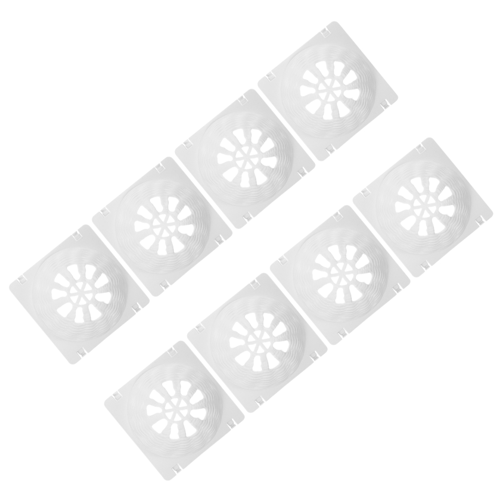 8pcs Bird Breeding Hut Nest Lids Pigeon Nesting Bowl Covers Plastic ...