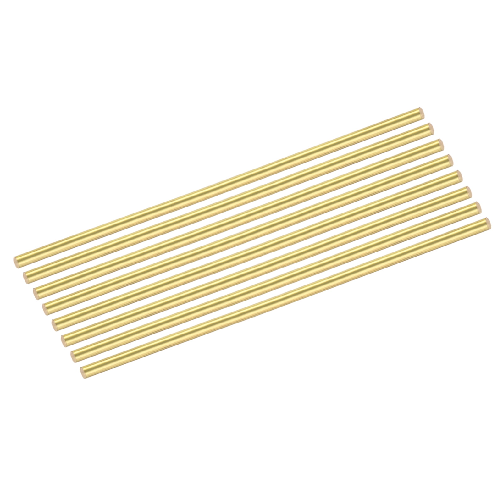 8pcs Brass Rods 2mm x 100mm Brass Solid Round for DIY Craft - Walmart.com