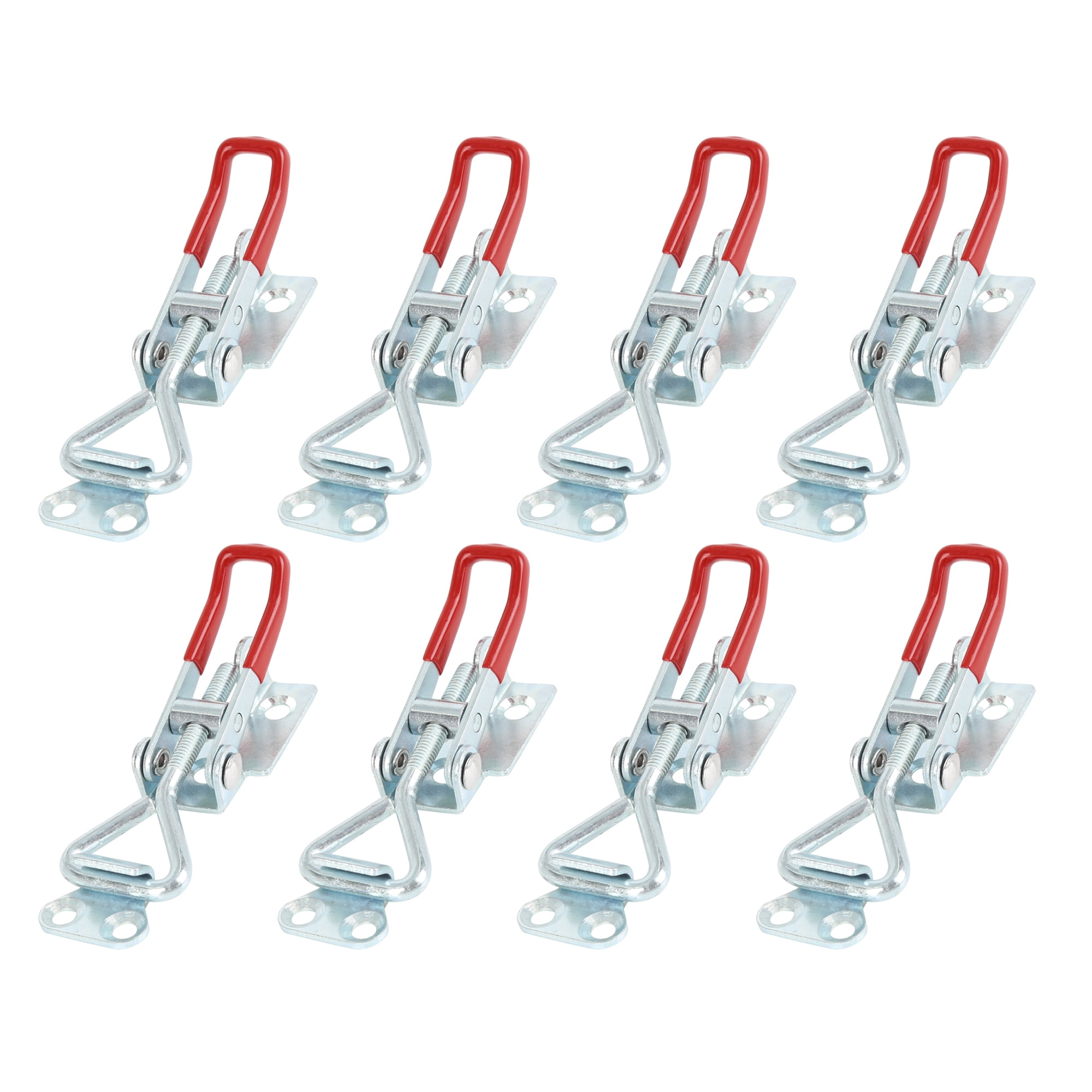 8pcs Car Adjustable Handle Toggle Clamp Latch Lock Hasp with Hole 100Kg ...