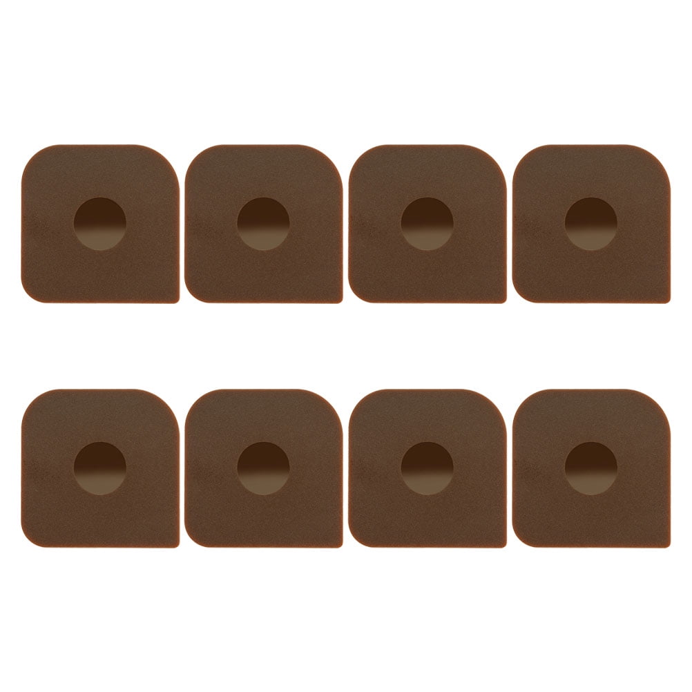 PC Plastic Pan scraper Set for Kitchen Use Coffee Color 8 Pieces ...