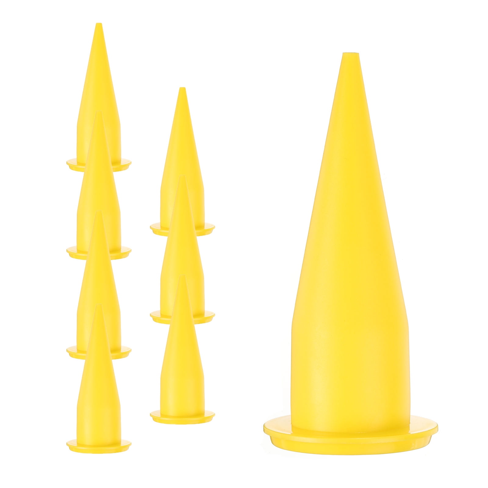 8pcs Caulking Nozzles Plastic Reusable Caulk Extender Applicator Tips ...