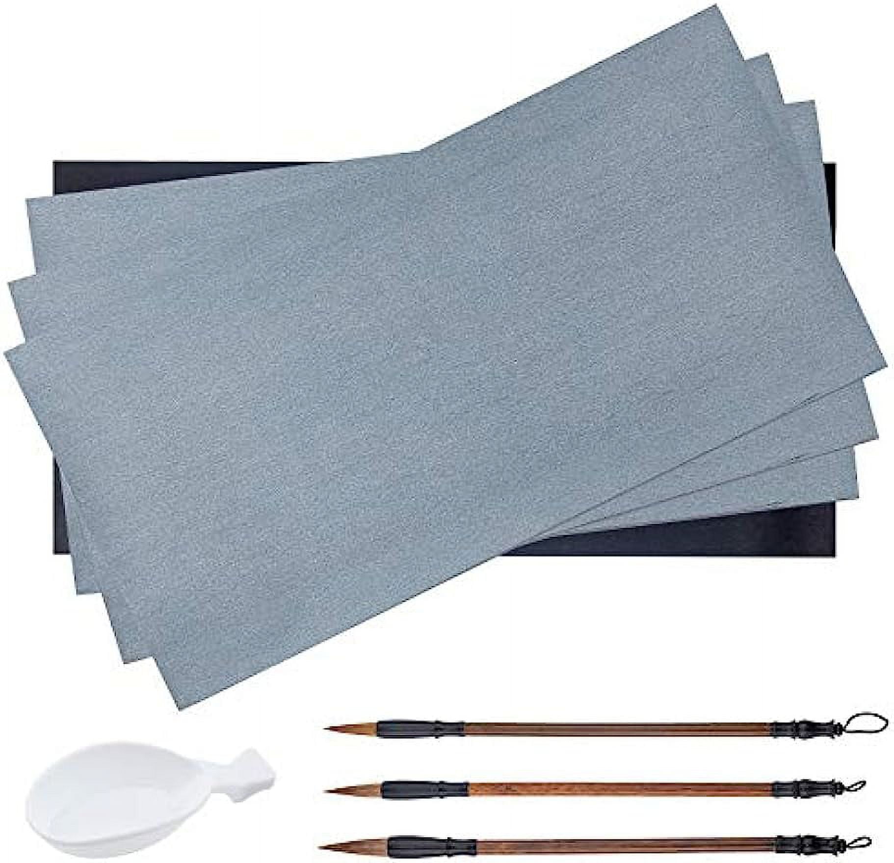 8pcs Chinese Calligraphy Water Writing Magic Paper Set Sienna Chinese ...