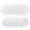 8pcs Clear Acrylic Circle Disks for Crochet Bag DIY Projects - Walmart.com