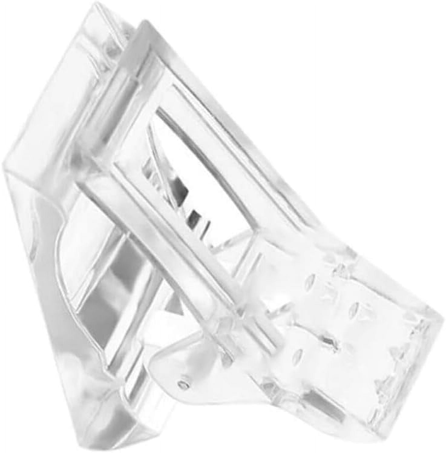 8pcs Clear Jel Nail Clamps Quick Building Nail Tips Clip Manicure ...