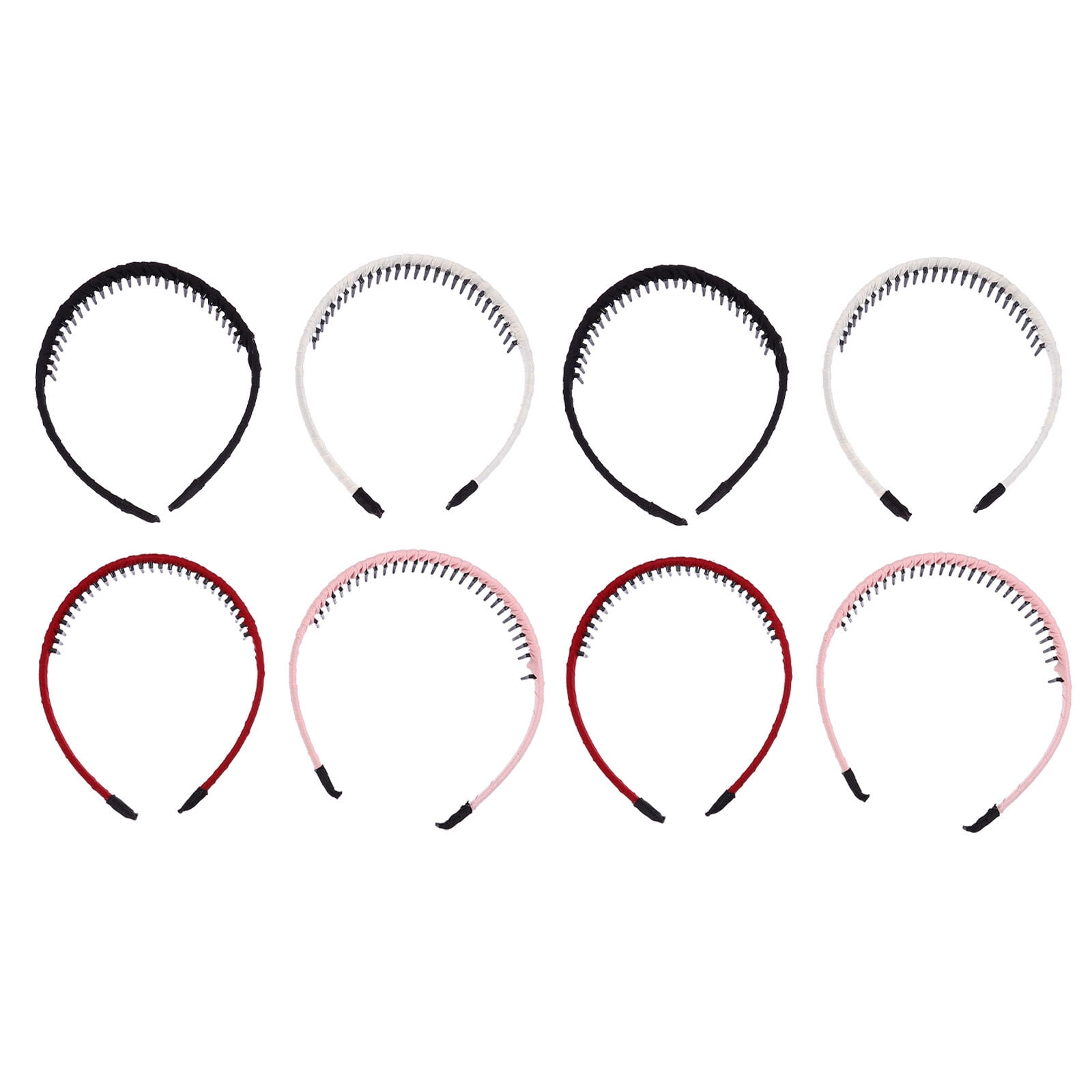 8pcs Comb Teeth Headbands Creative Fashion Hairbands Headdress Hair ...