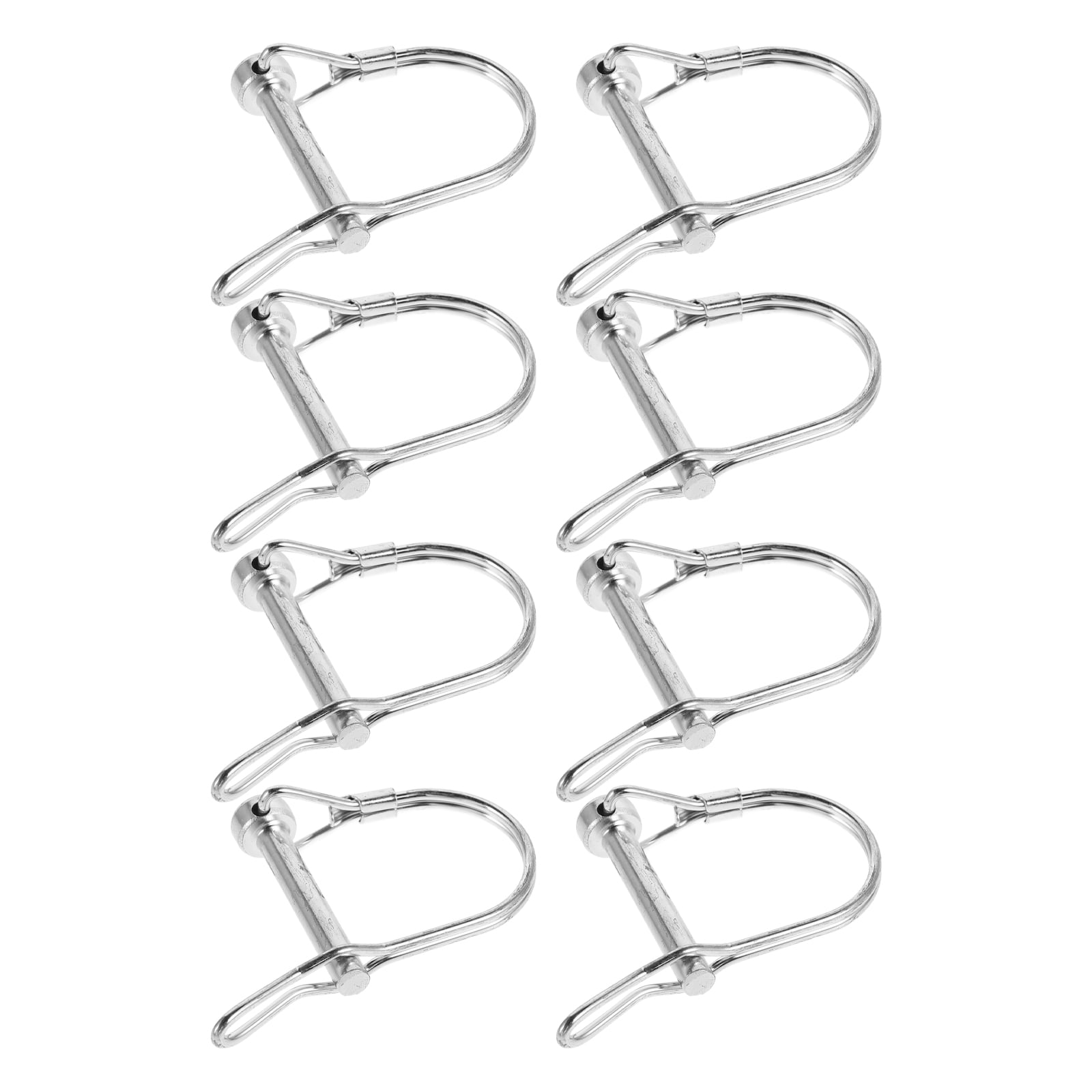 8pcs D-Type Lock Safety Pins Heavy Duty Trailer Pin Shaft Locking Pins ...