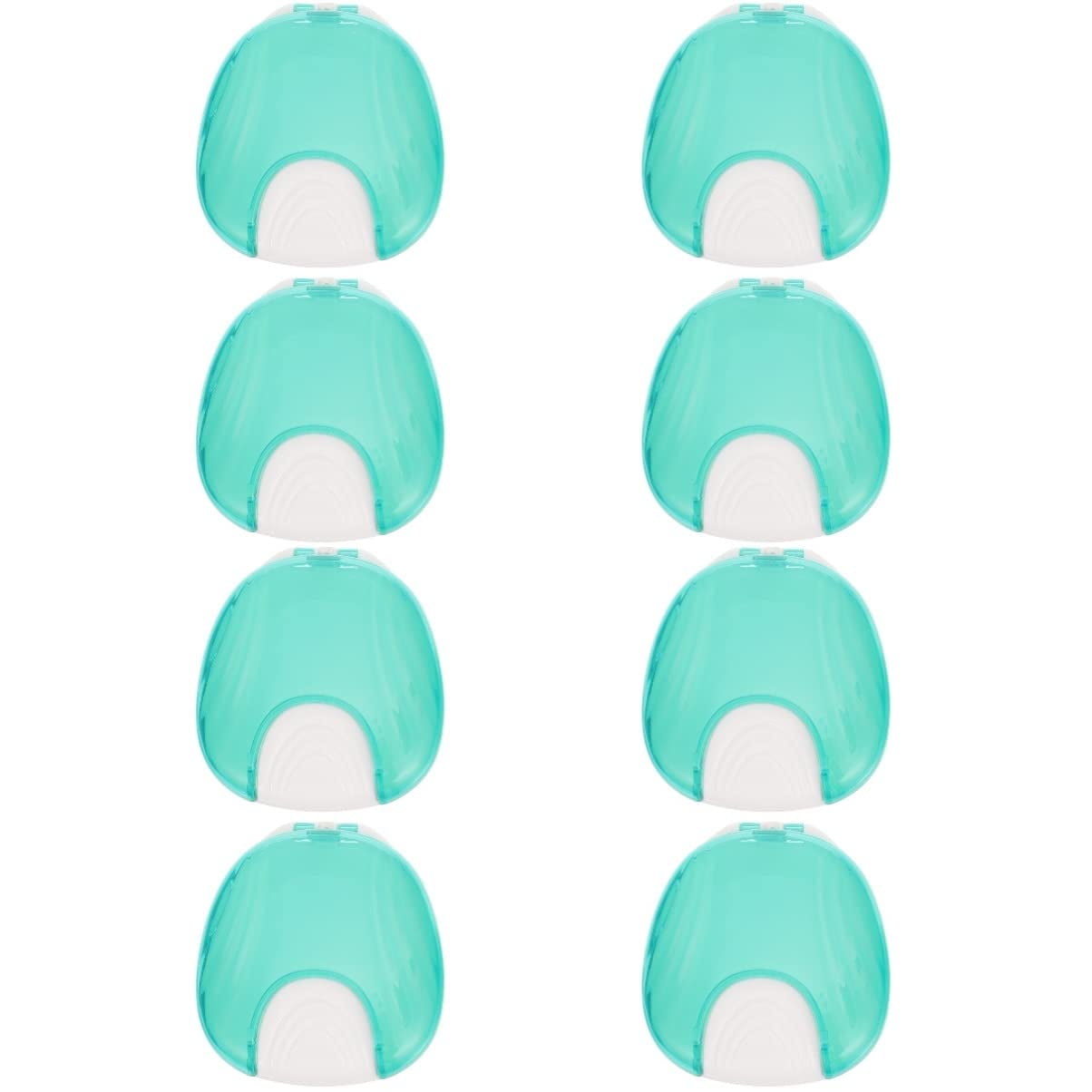8pcs Dental Portable Cleaning Container Retainer Open Aligner Mouth ...