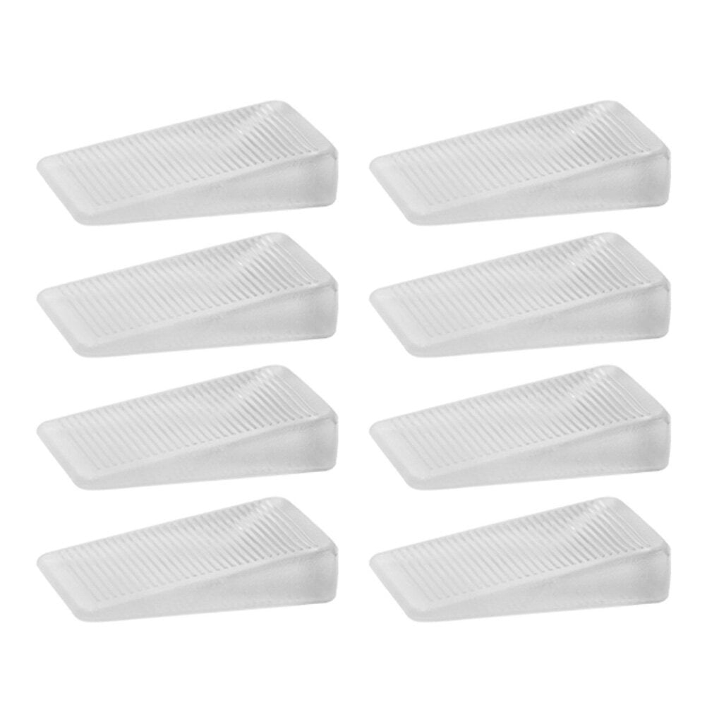 8pcs Door Stoppers Sturdy Triangular Wedges Table Leveling Shims Heavy ...