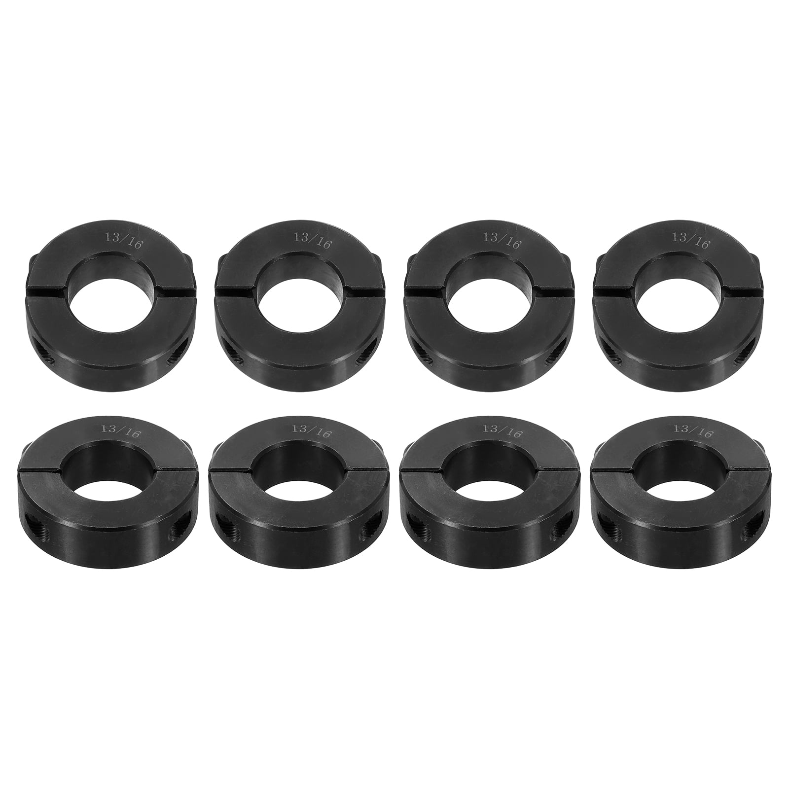 8pcs Double Split Shaft Collar for 13/16" Shaft, Two-Piece Clamping ...
