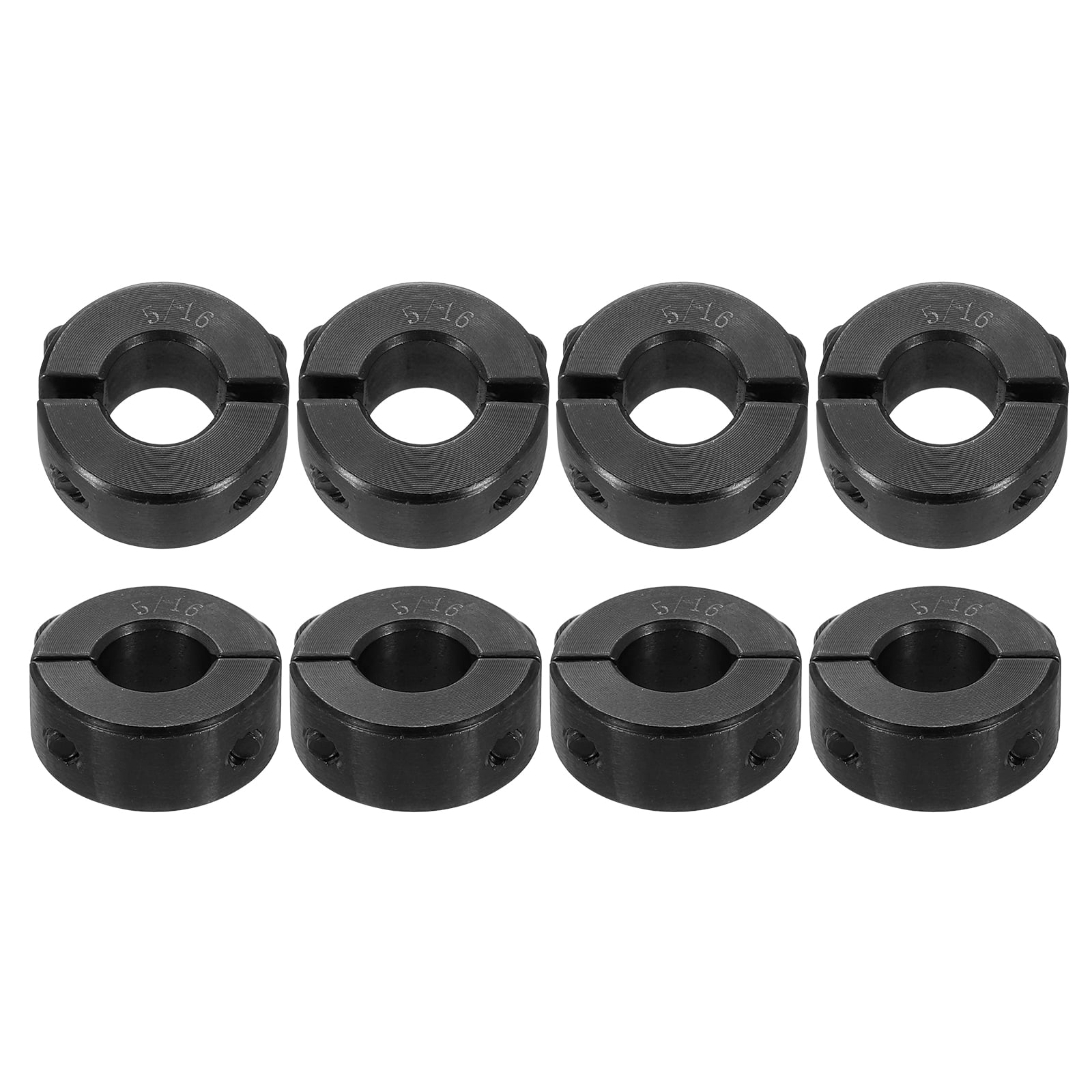 8pcs Double Split Shaft Collar for 5/16" Shaft, Two-Piece Clamping ...