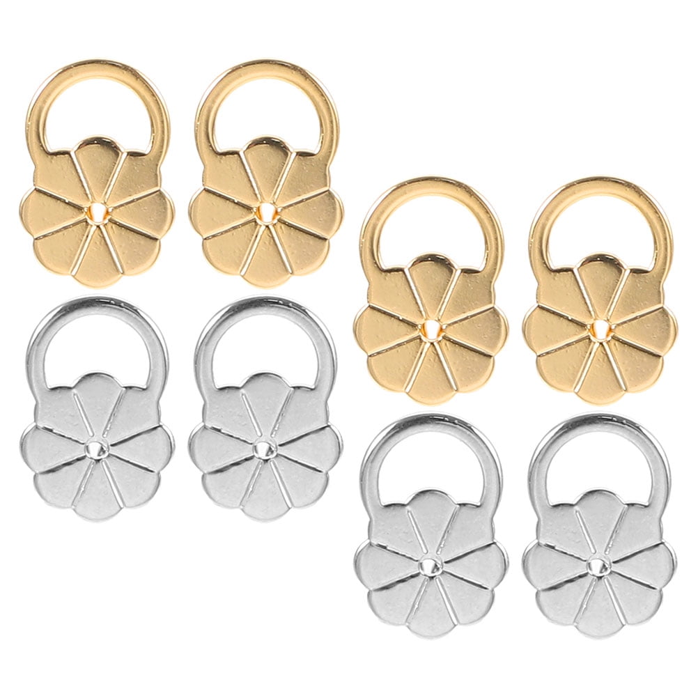 8pcs Earring Backs for Droopy Ears Secure Earring Lifter Backs for ...