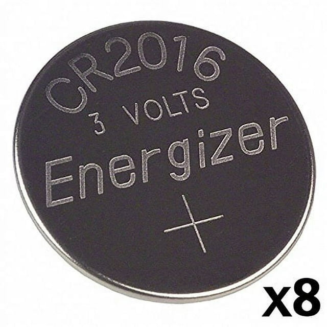 8pcs -- Energizer Cr2016 3v Lithium Coin Cell Battery Dl2016 Ecr2016 CR ...