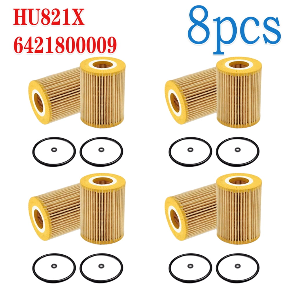 8pcs Engine Oil Filter Kit For Mercedes W211 W164 X164 W251 V212 S212 ...