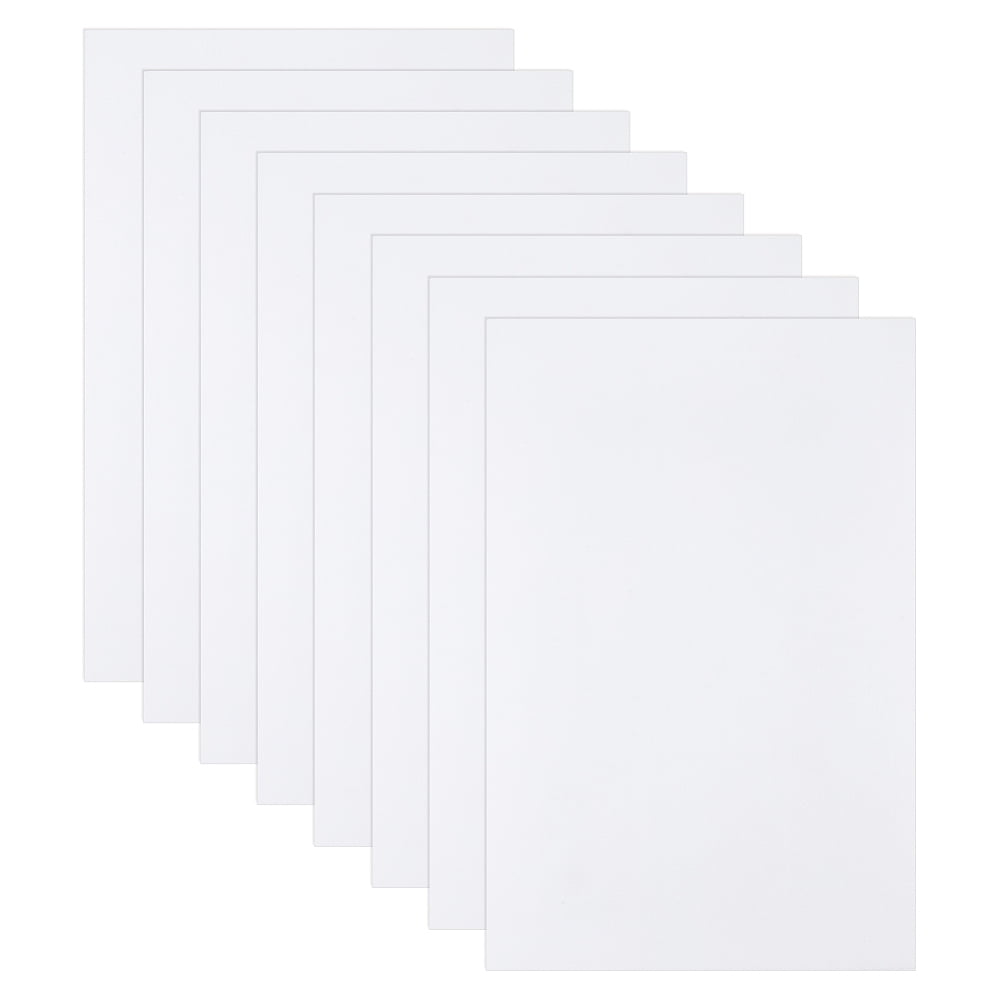 8pcs Foam Board 5.5mm Thick Foam Core Boards White Foams Sheet Foams ...