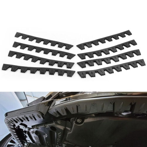 8pcs Front Bumper Guard Scrape Protector Universal Anti-Skid Plate DIY ...