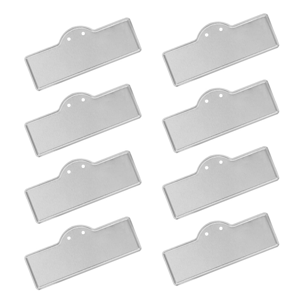 8pcs Gardening Aluminum Plant Label Outdoor Plant Marker Metal Tree ...